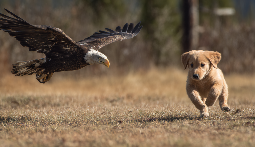 Eagle Snatches Puppy from Backyard – What Happens Next Shocks the ...